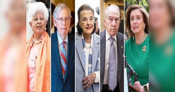 Why there so many old MPs inside US Congress American Senate | US: संसद ...