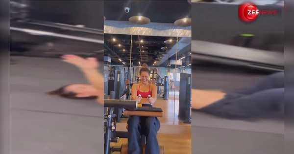 Neha Sharma's sister Aisha Sharma's workout video viral fitness will ...