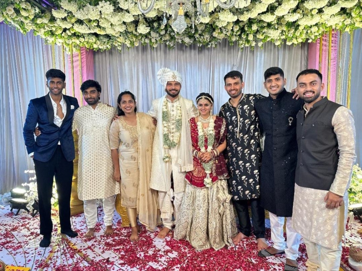 Lucknow Super Giants player Prerak Mankad married his girlfriend Mayank ...