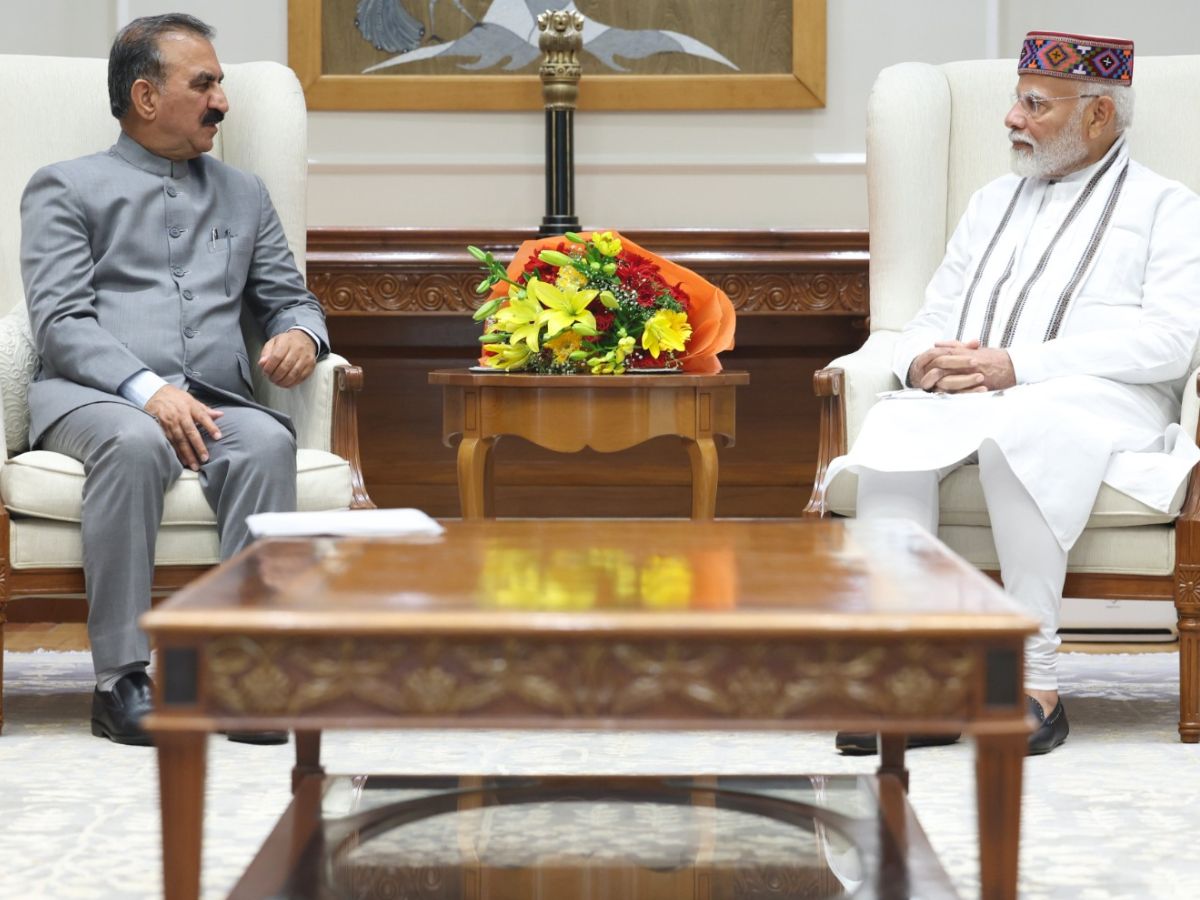 CM Sukhu urges union Minister Manohar Lal for Shanan Power Project ... CM Sukhu urges union Minister Manohar Lal for Shanan Power Project ...