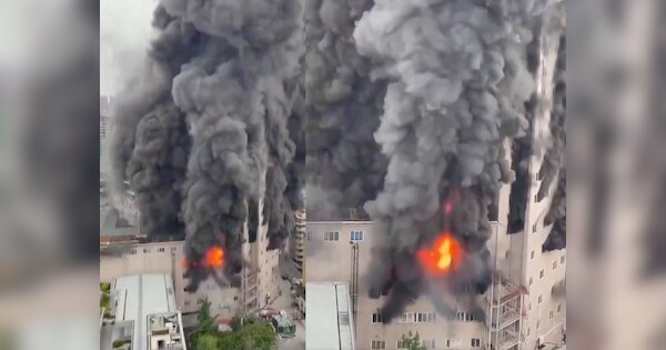 China Shopping Mall Fire Massive fire in southwestern Chinese city of ...