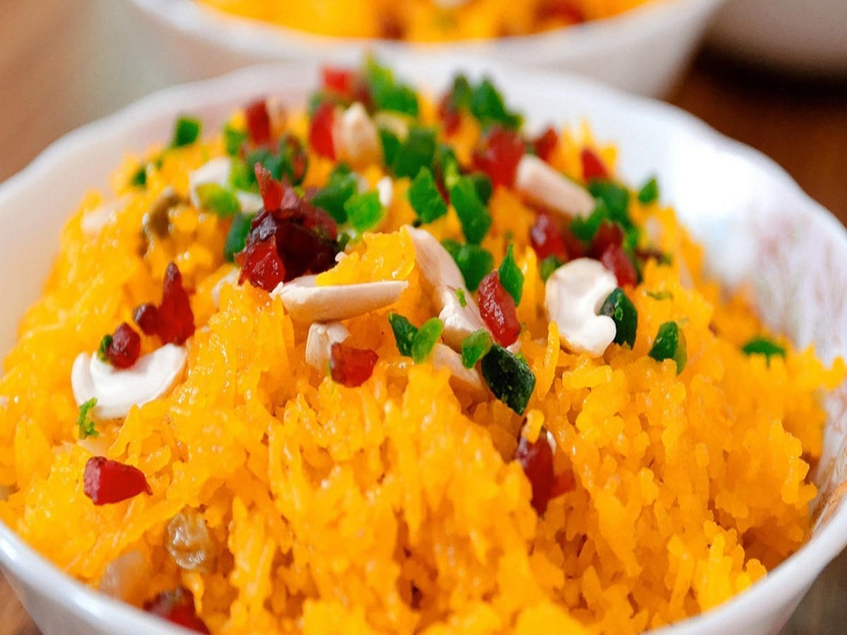 know the easy recipe of making Zarda Rice sweet chawal your family ...