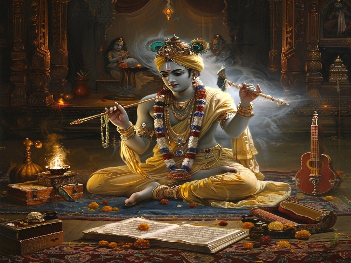 Guru Purnima 2024 lord what Lord Krishna gave to his guru sandipani in ...