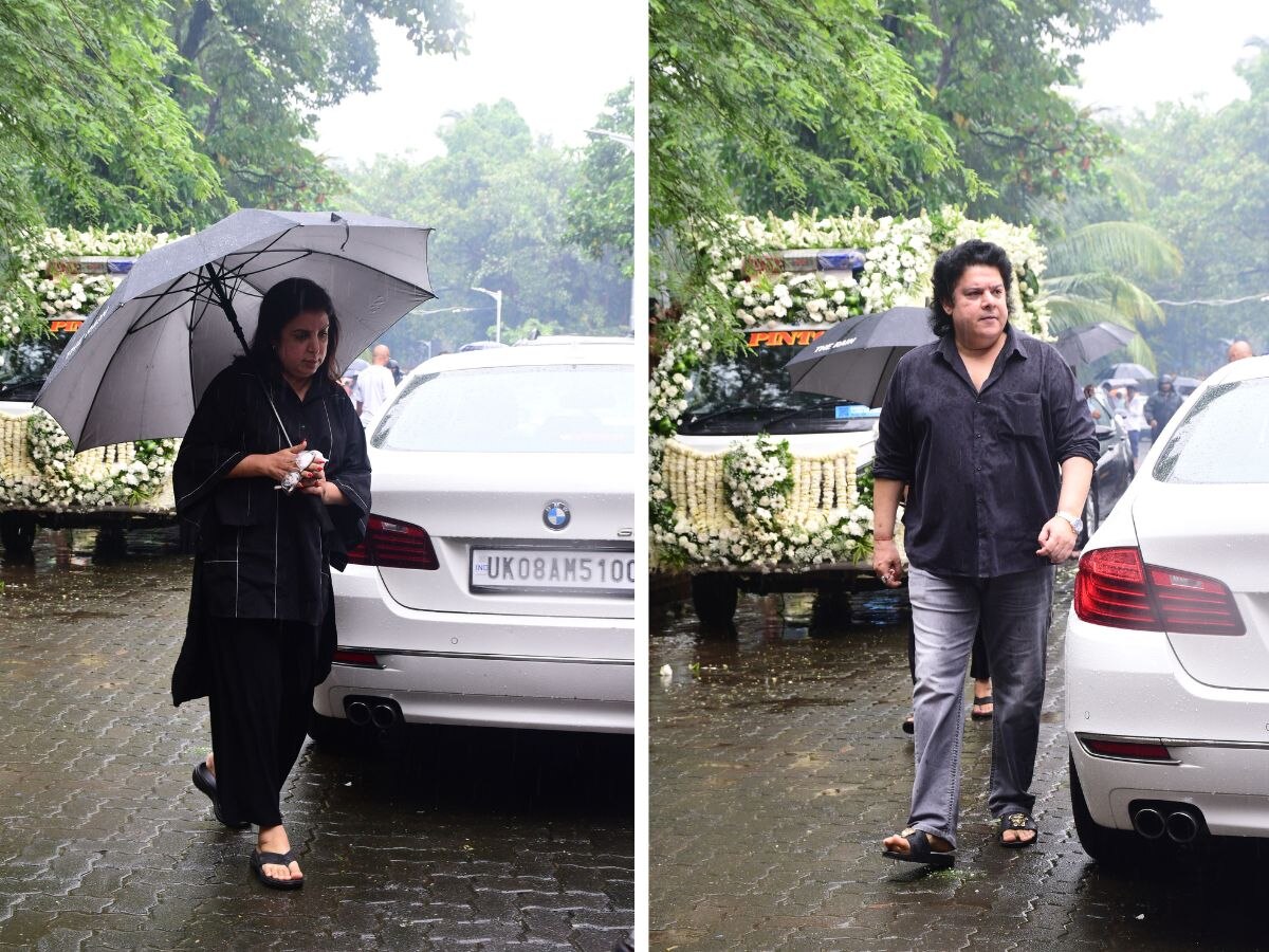 Tishaa Kumar funeral Divya Khossla Riteish Deshmukh Farah Khan Saiee ...