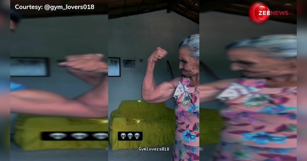 body builder dadi ji show biceps video going viral on internet young ...