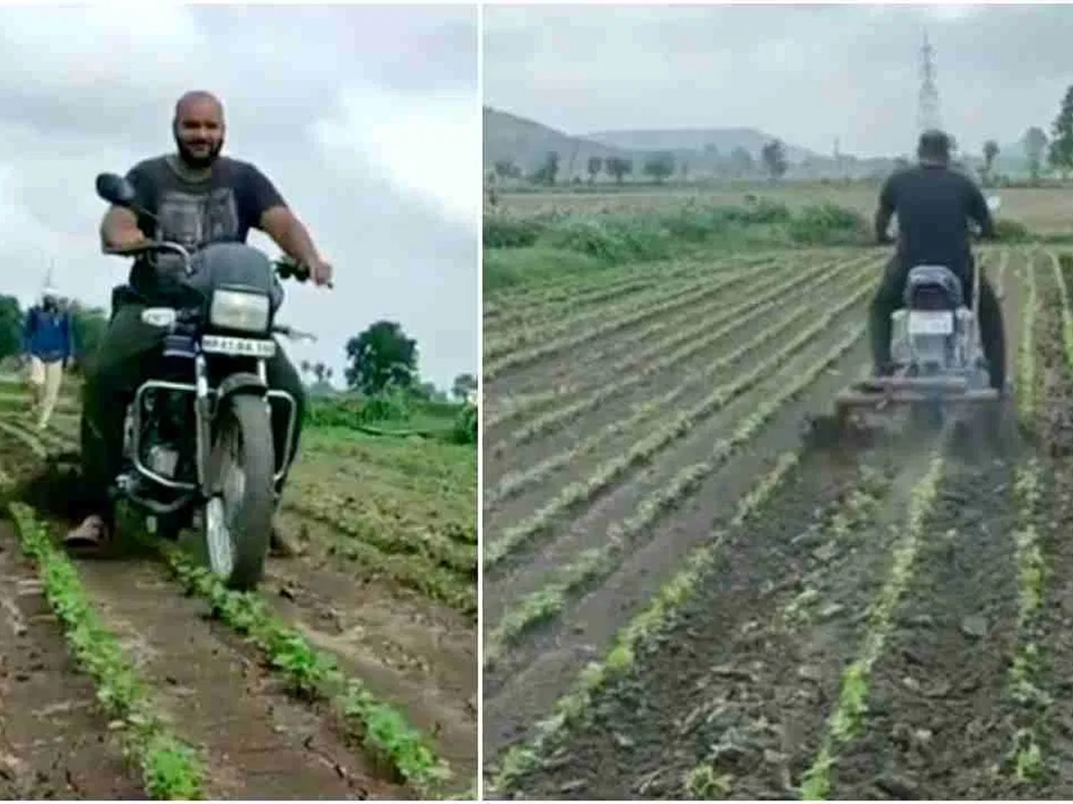 Kisan Desi Jugaad: How do farmers do Jugaad in fields watch 10 viral photos | Kisaan Desi Jugaad ...