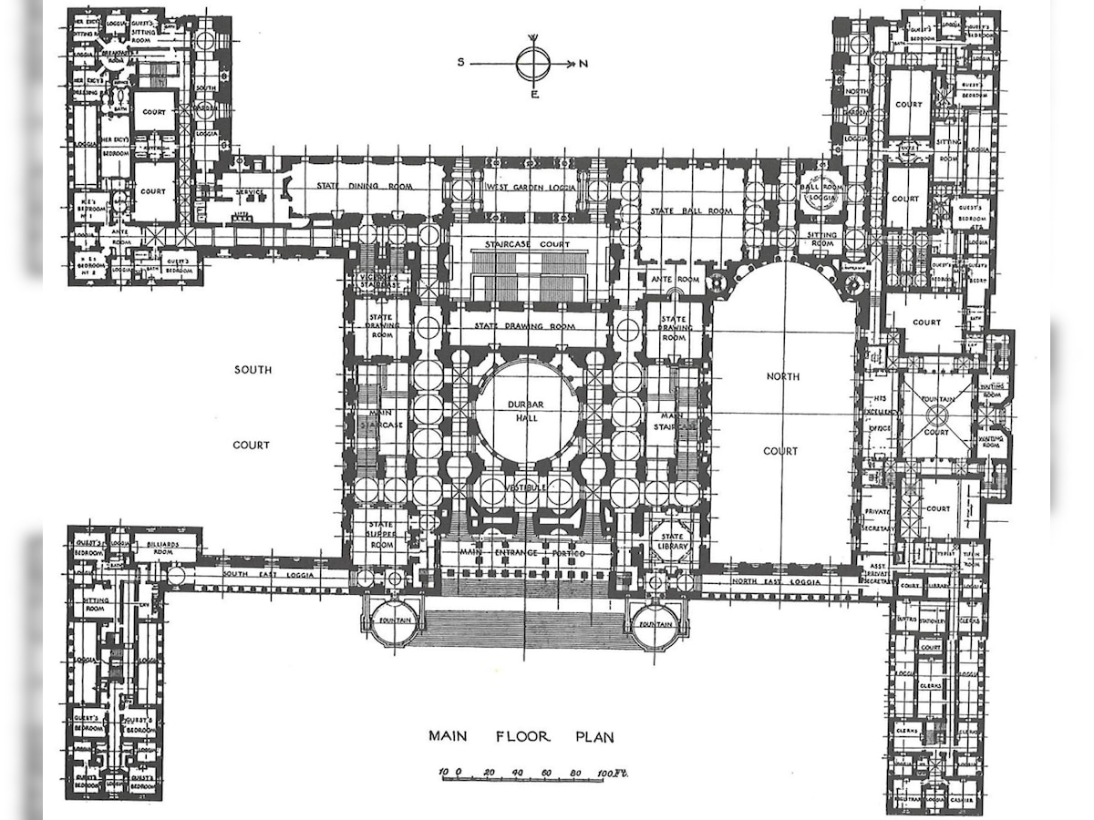 Rashtrapati Bhavan Making In Pictures: From Forecourt To Durbar And ...