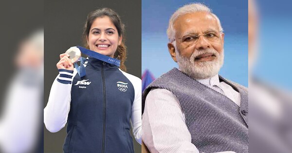 PM NARENDRA MODI TALK TO MANU BHAKAR AFTER OLYMPIC MEDAL | मनु भाकर से ...