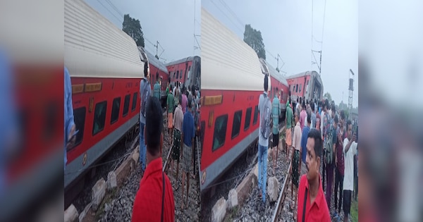 Jharkhand Train Accident 18 coaches of Howrah Mumbai mail derailed many ...
