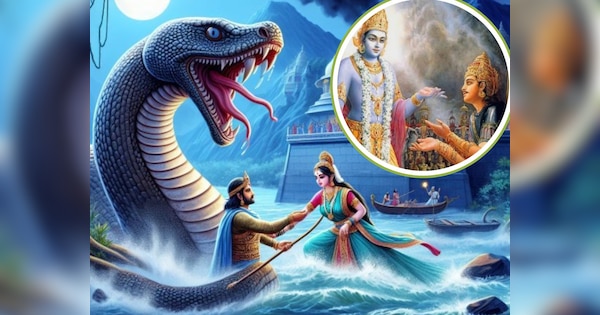 pandava arjuna falling love with nagkanya ulupi and son iravan killed ...