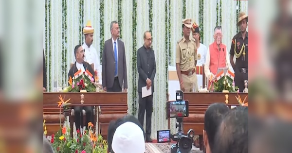 Jharkhand New Governor Santosh Gangwar took oath as Jharkhand Governor ...