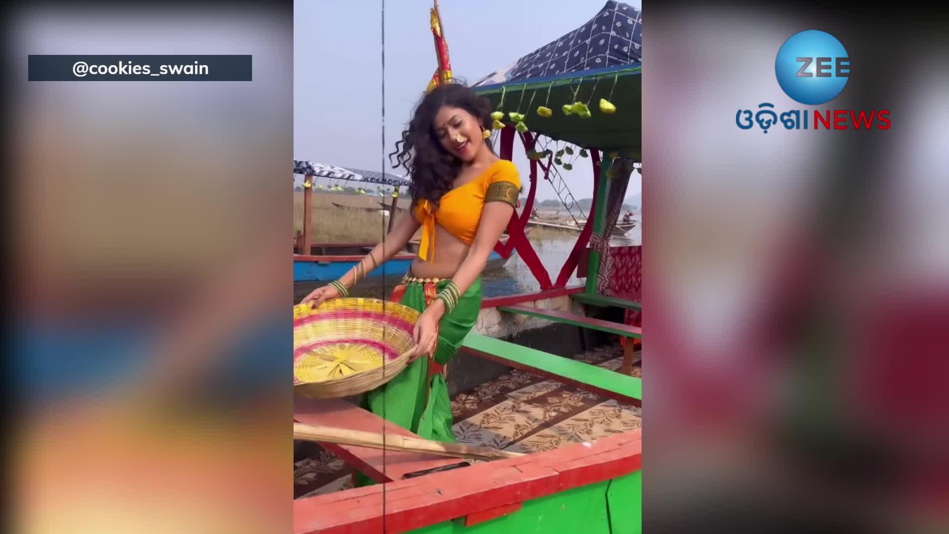 Odia actress cookies swain hot dance jalwaa reels viral