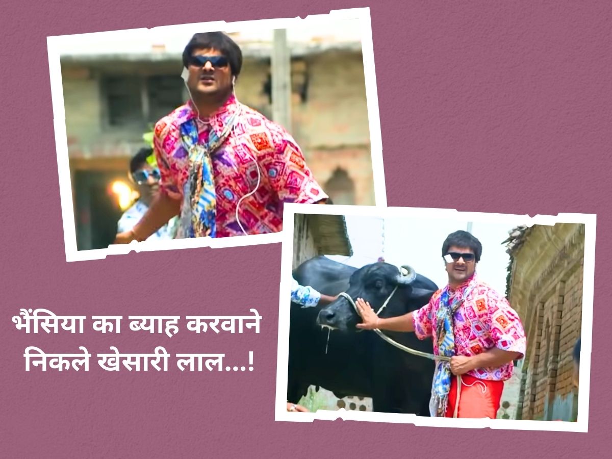 Khesari Lal Yadav Comedy Scene Video Viral From His Film Balam Ji Love ...