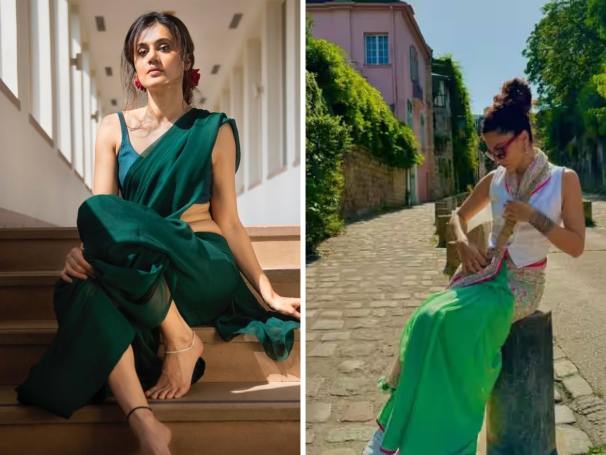 phir aayi hasseen dillruba actress taapsee pannu seen in paris olympic ...