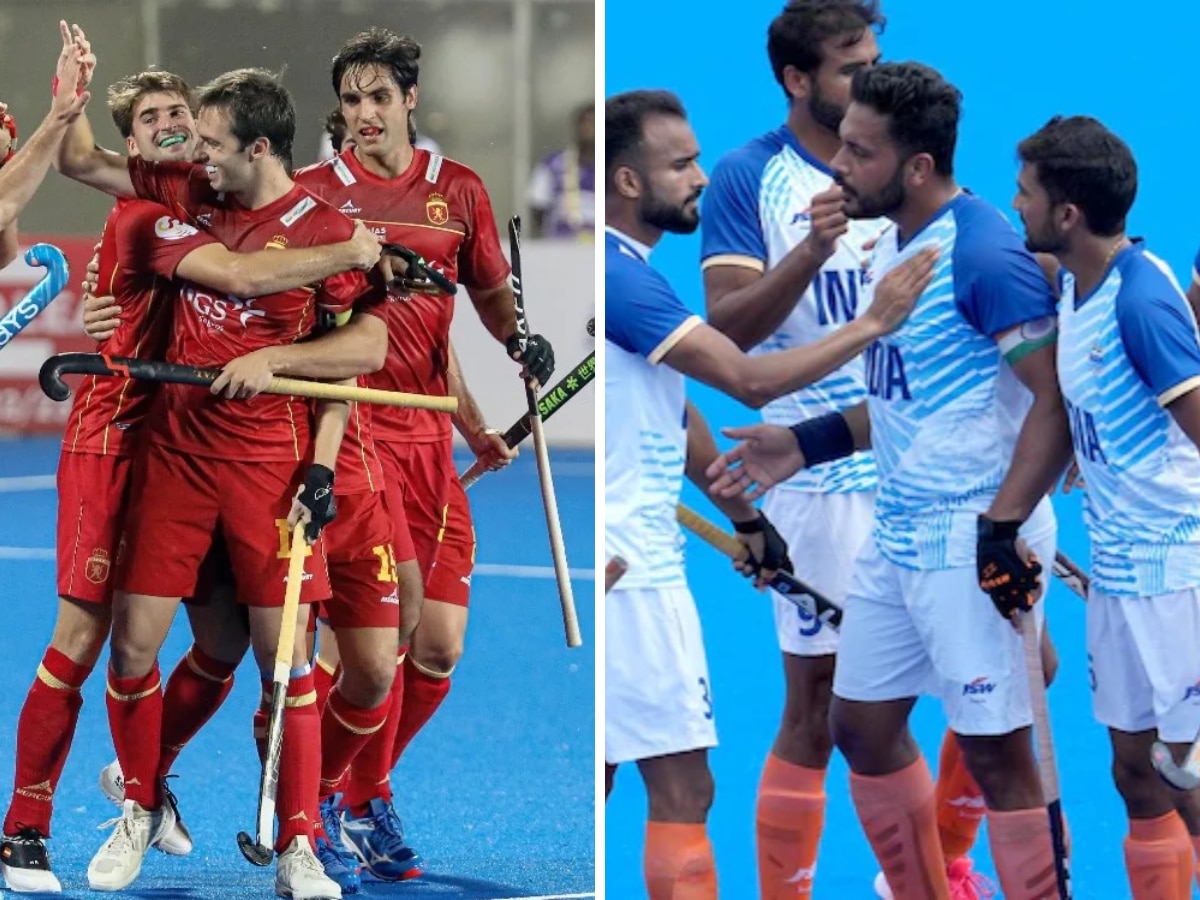 India vs spain Hockey Head to Head in olympics record harmanpreet singh ...