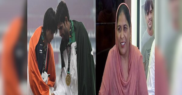neeraj chopra mother saroj devi said neeraj and arshad nadeem both are ...