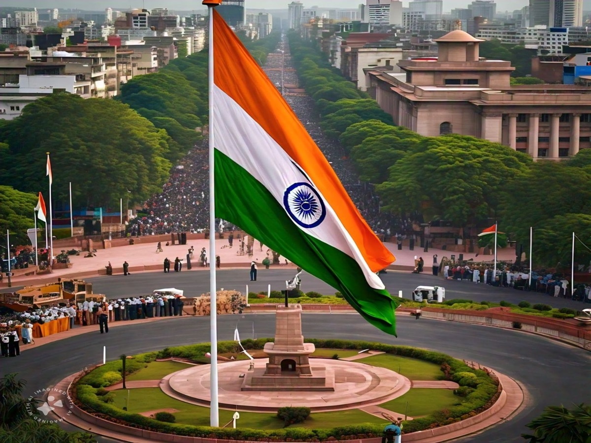 Independence Day 2024 what should be do done tricolor when it torn and ...