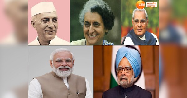 Indian PM from Jawaharlal Nehru to Narendra Modi serving the nation ...