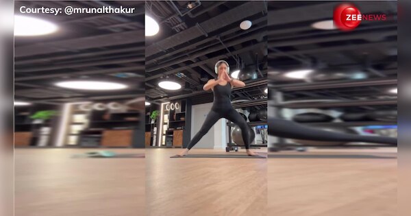 mrunal thakur seen doing heavy workout in gym video made fans motivated ...