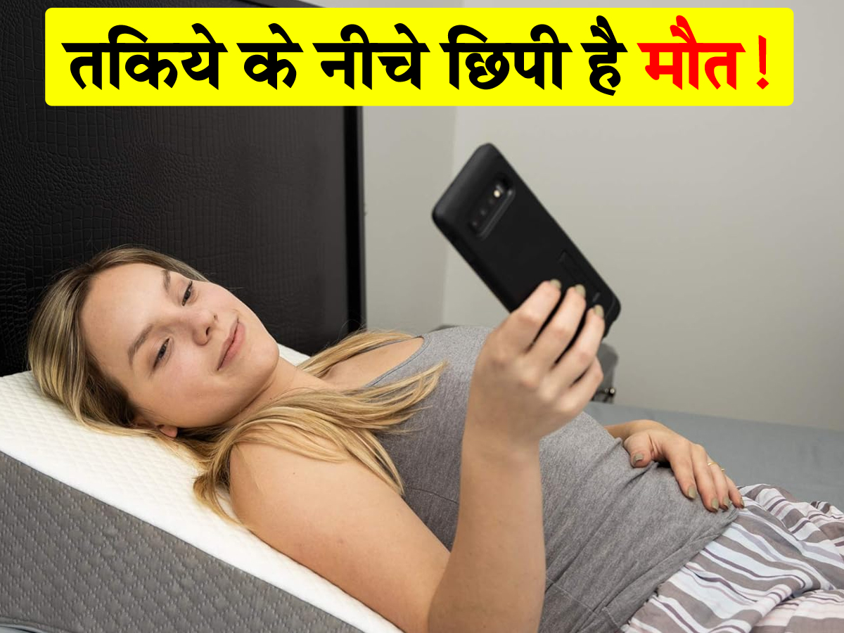 Disadvantages Of Sleeping With Smartphone Under The Pillow Phone Blast तकिये के नीचे मोबाइल