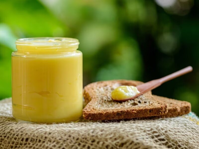 to make perfect pure desi ghee from milk cream easily at home follow ...