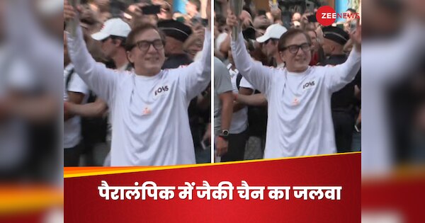 Jackie Chan in Paralympic carries torch entertaining fans in tournament ...