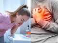 vomiting to discomfort pain early signs of heart attack | बेचैनी-उल्टी ...