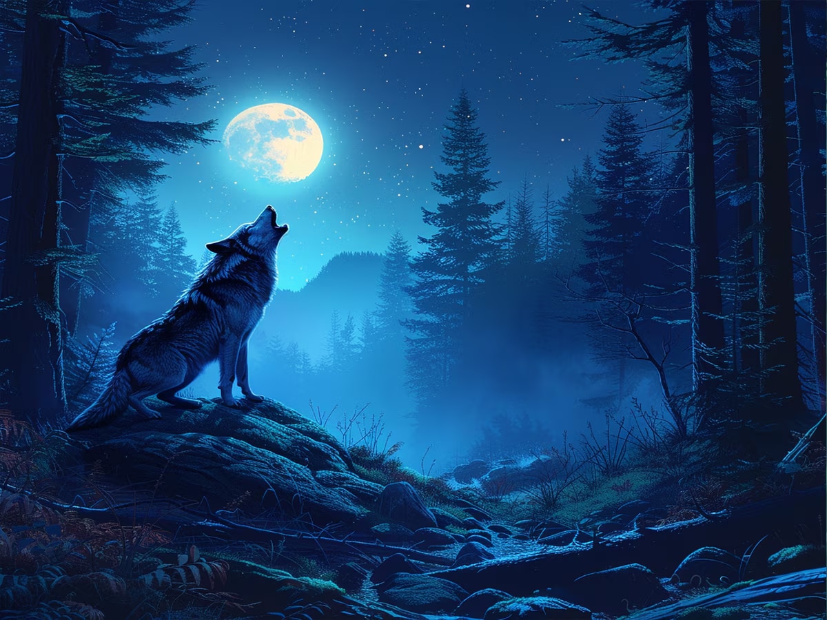 Wolfs physical ability to catch prey family bonding smell power and ...