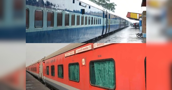 what is different in red and blue color train coaches know here difference between trains by ...