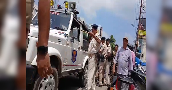 Bettiah Police Singham avatar picked up criminals from middle of ...