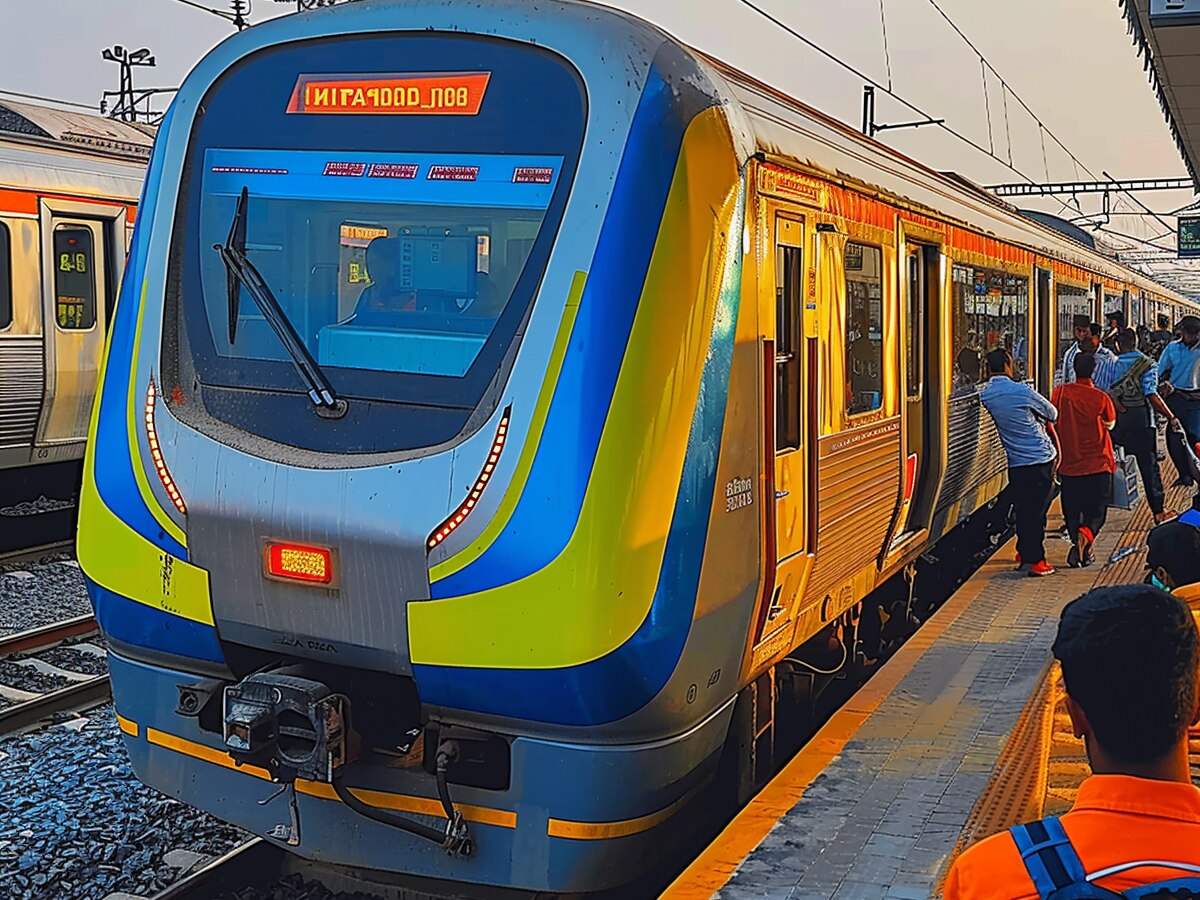 Meerut metro connects to RRTS Namo Bharat see coaches interior design ...