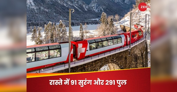 worlds slowest train glacier express passing through 91 tunnels and ...