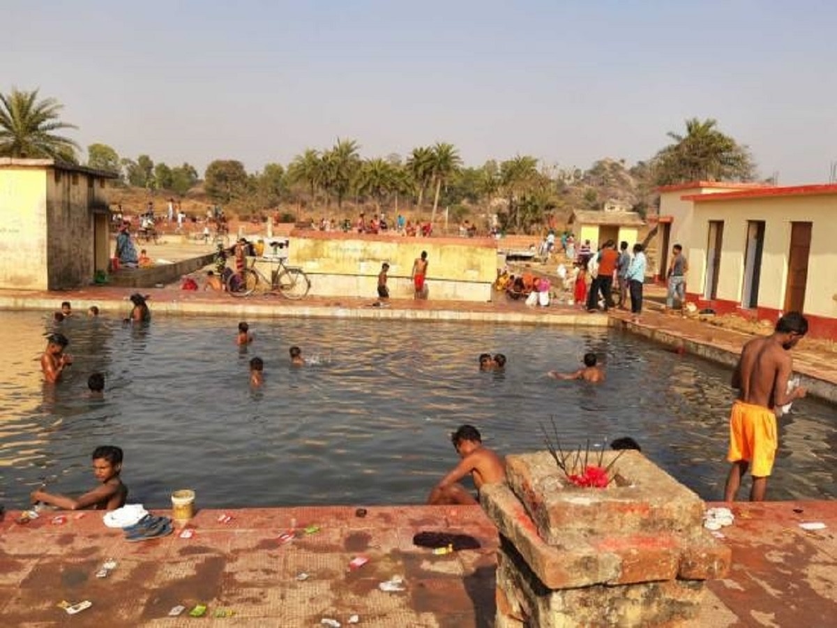 tatloi such a hot spring in jharkhand where skin diseases are cured ...