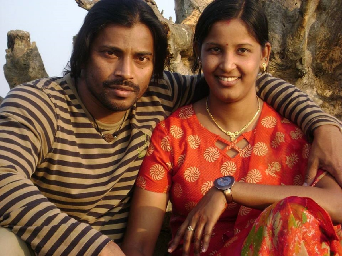 Some memories of actor Manoj Mishra with his first wife Mana