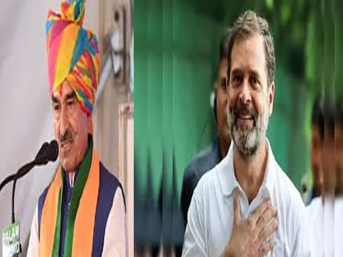 Rahul Gandhi needs to learn national character know what Madan Rathore ...