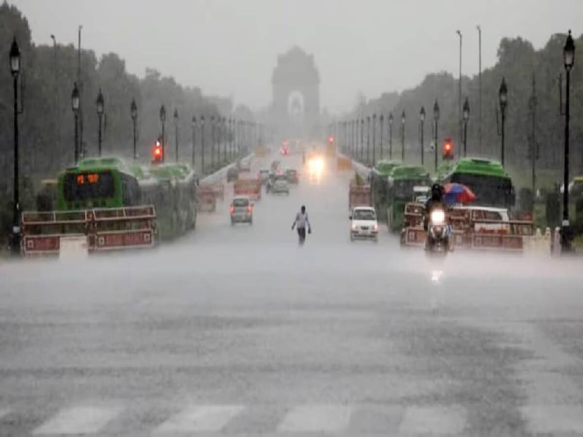 delhi ncr weather |13 September weather | heavy rainfall | imd yellow alert | waterlogging ...