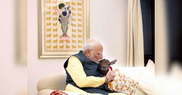 PM Narendra Modi Fulfills Promise to Vishal Bawa Displays Pichwai Art ...