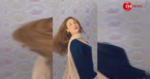 bigg boss fame mahira sharma charming style in dark blue suit gone ...