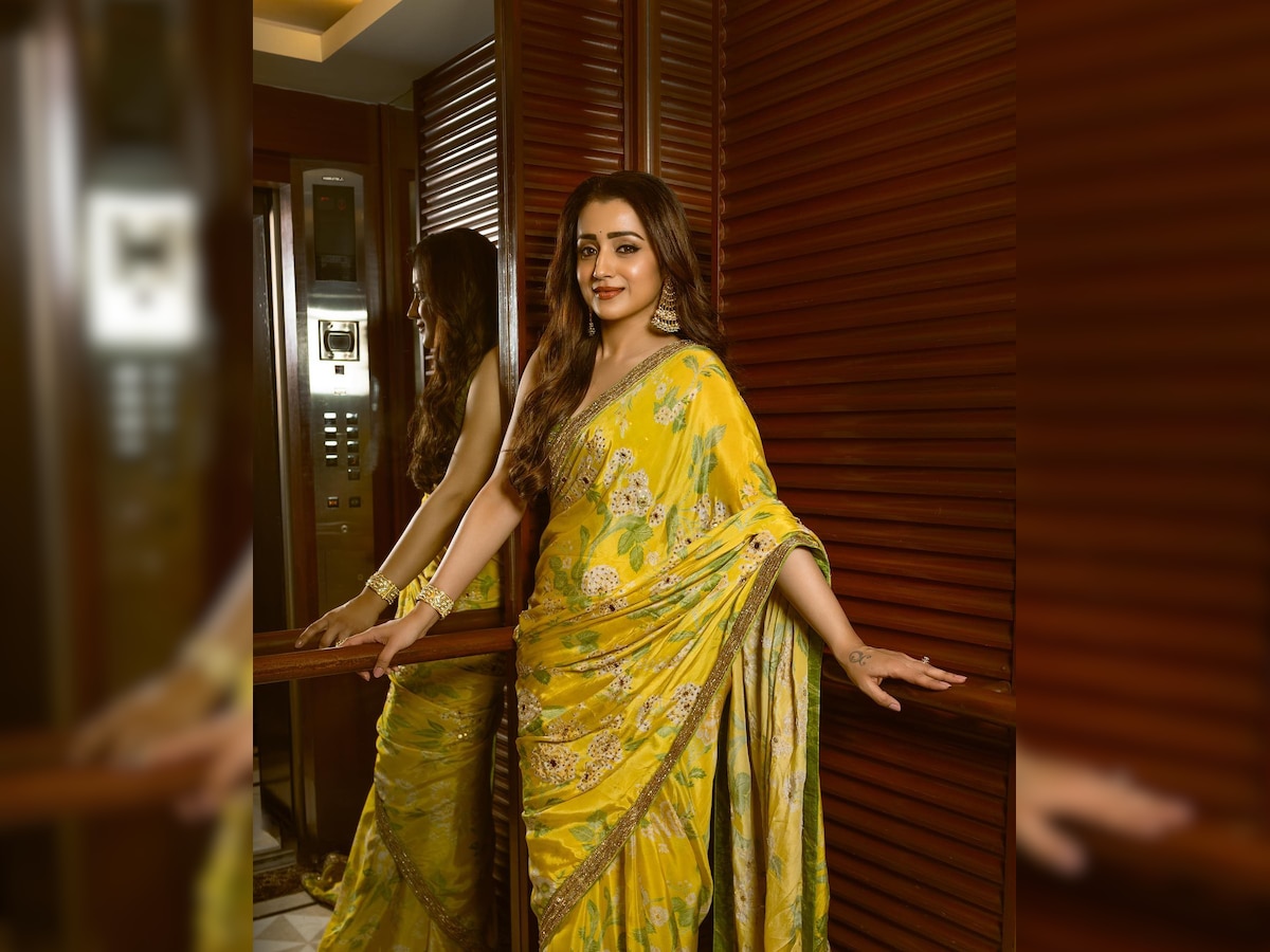 This Famous Beautiful 41 Years Old Actress Trisha Krishnan Is Still ...