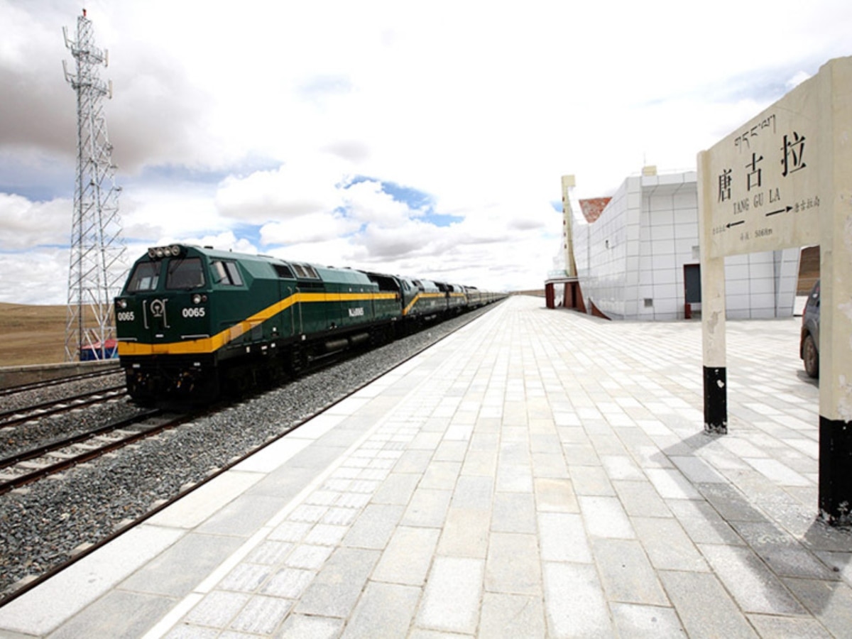 World Highest Railway Platform | Tanggula Railway Station | highest ...
