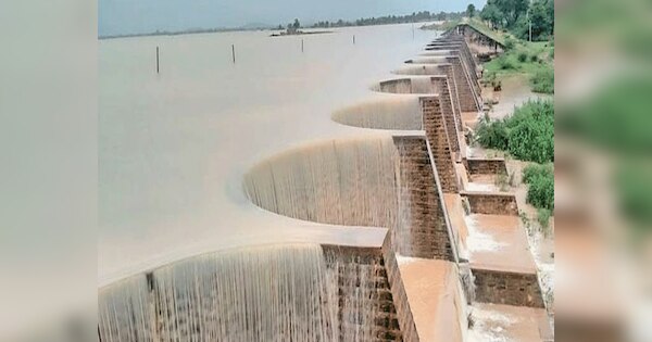 Moti Sagar Dam 120 KM away from Jaipur waterfall falling from 17 feet ...