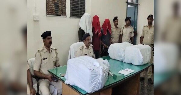 bettiah police arrested large consignment of drug smugglers with ganja ...