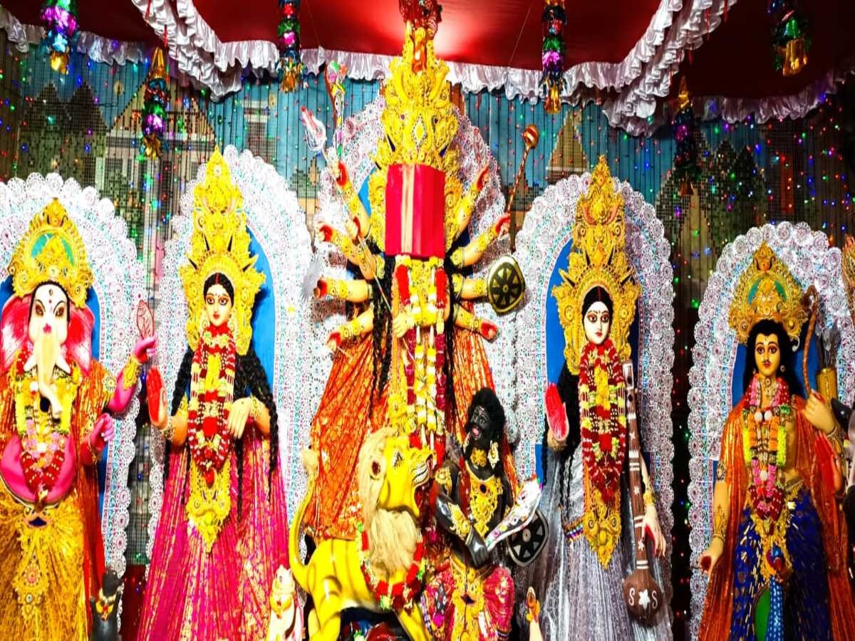 Delhi Inder Enclave worship of Jagadamba Maa is done according to ...