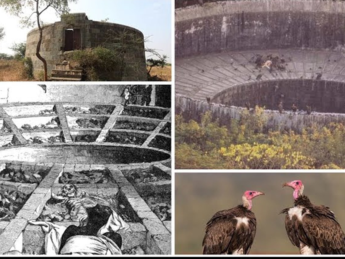 Parsi religion funeral process how ratan Tata last rites performed ...