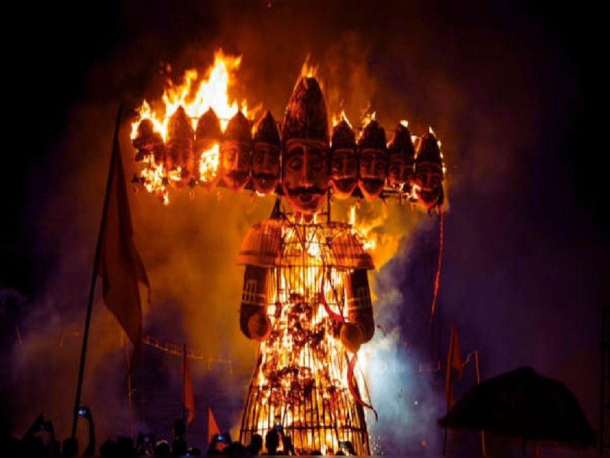 Ravan Dahan on Dussehra When did tradition of burning Ravana on ...