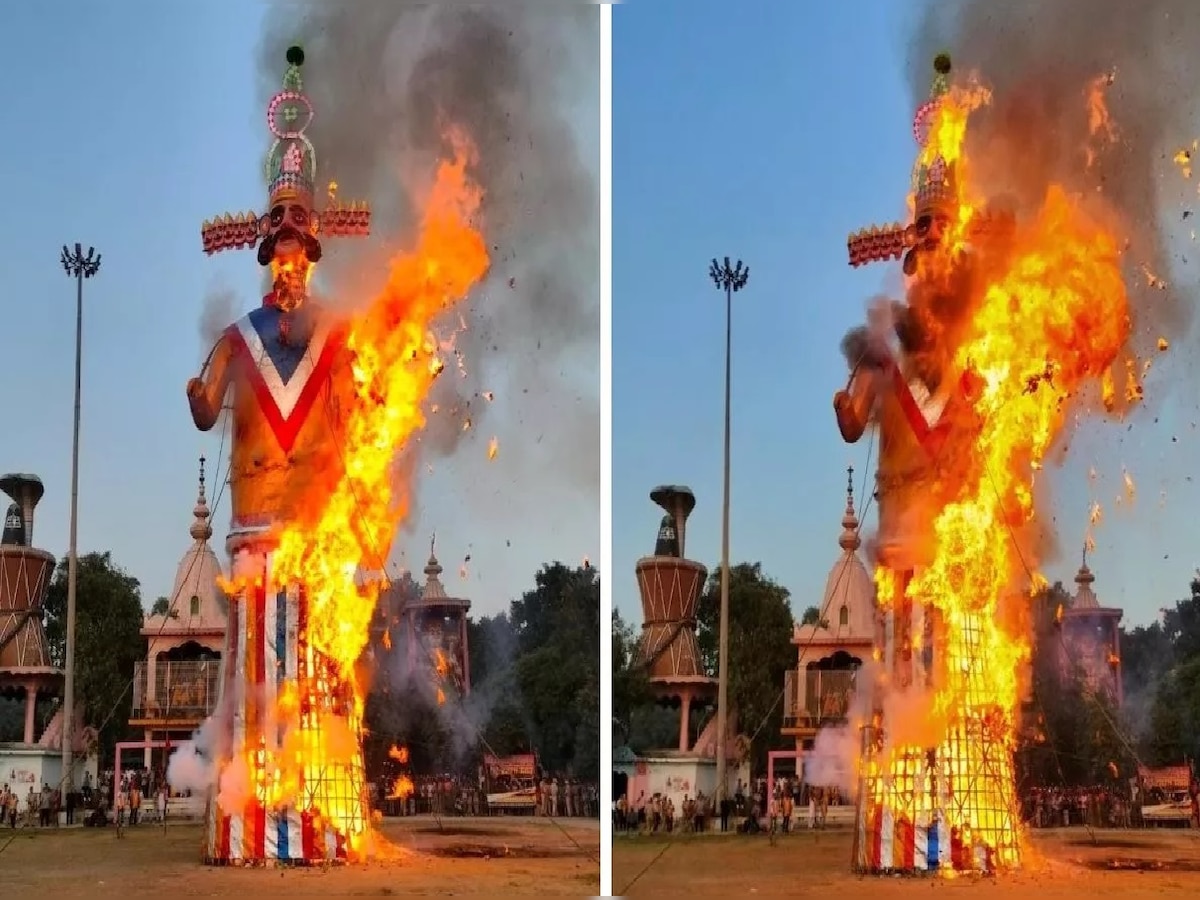 Ravan Dahan on Dussehra When did tradition of burning Ravana on ...