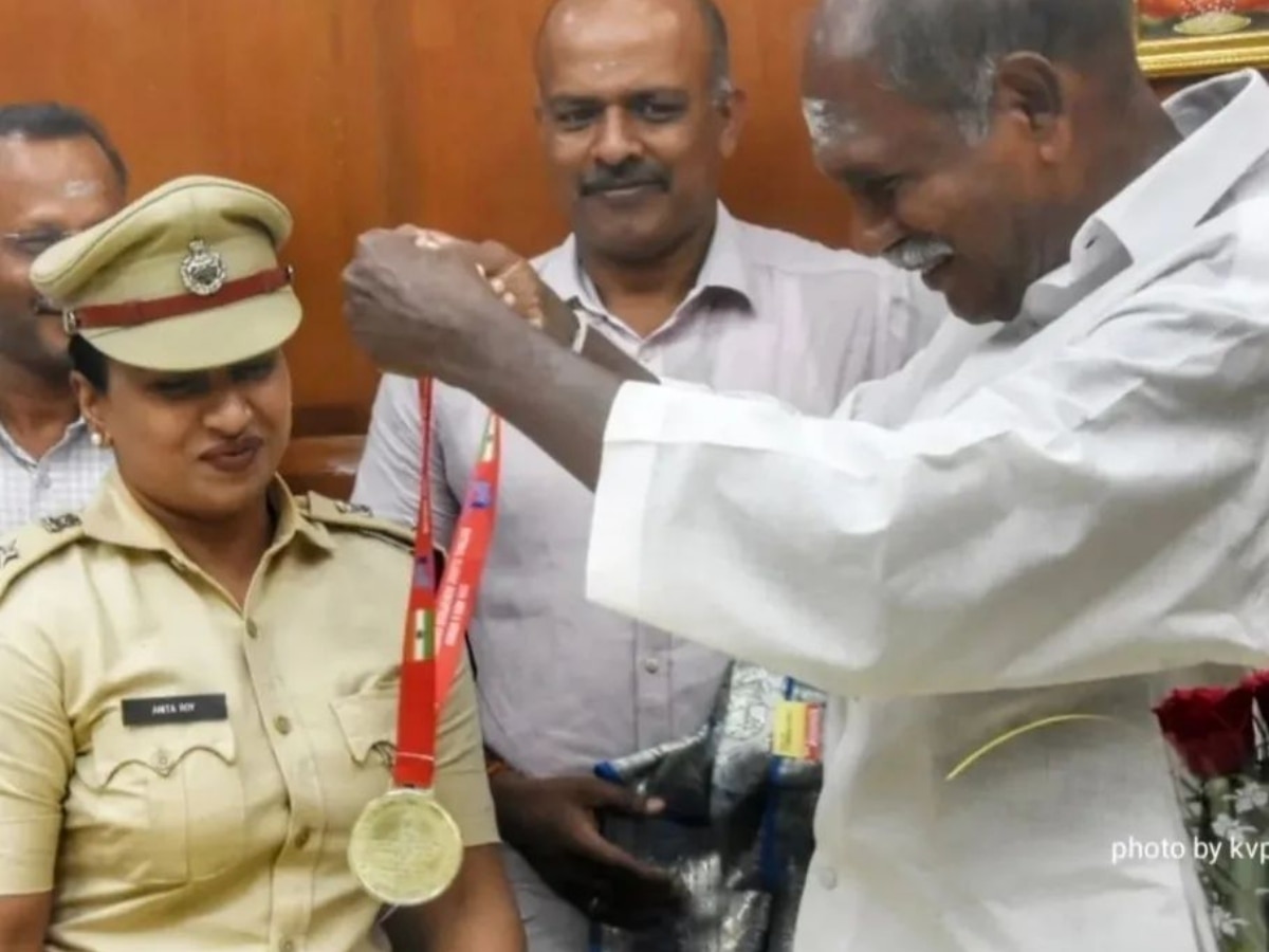 Success Story first time an Indian IPS officer won gold medal in ...