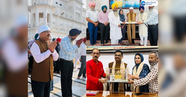 KAP Sinha: ਮੁੱਖ ਸਕੱਤਰ ਕੇਏਪੀ ਸਿਨਹਾ ਸ੍ਰੀ ਦਰਬਾਰ ਸਾਹਿਬ ਤੇ ਸ੍ਰੀ ਦੁਰਗਿਆਣਾ ...