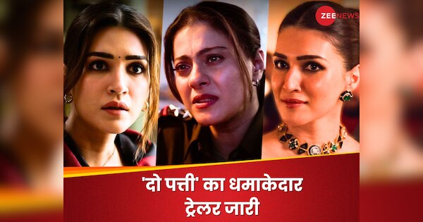 Kajol and Kriti Sanon 2024 Psychological Thriller Murder Mystery Film Do Patti Trailer Out Fans ...