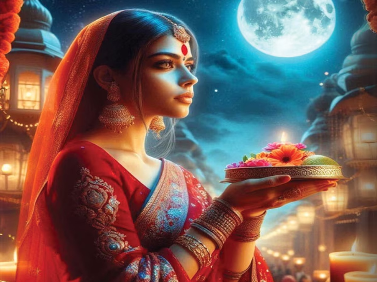 Karwa Chauth vrat Katha in hindi karva chauth vrat kahani know mata ...